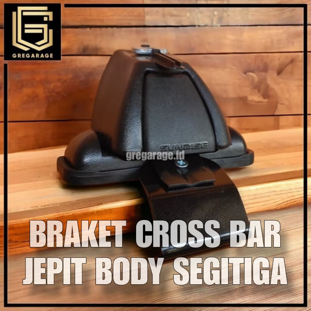 Jual Braket Crossbar Jepit Body Segitiga Elegan - Cross Bar Bracket ...