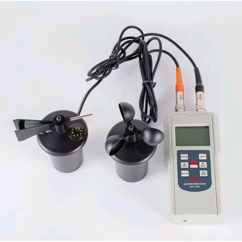 Jual Anemometer Digital AA-136C, anemometer tiga cangkir industri yang ...