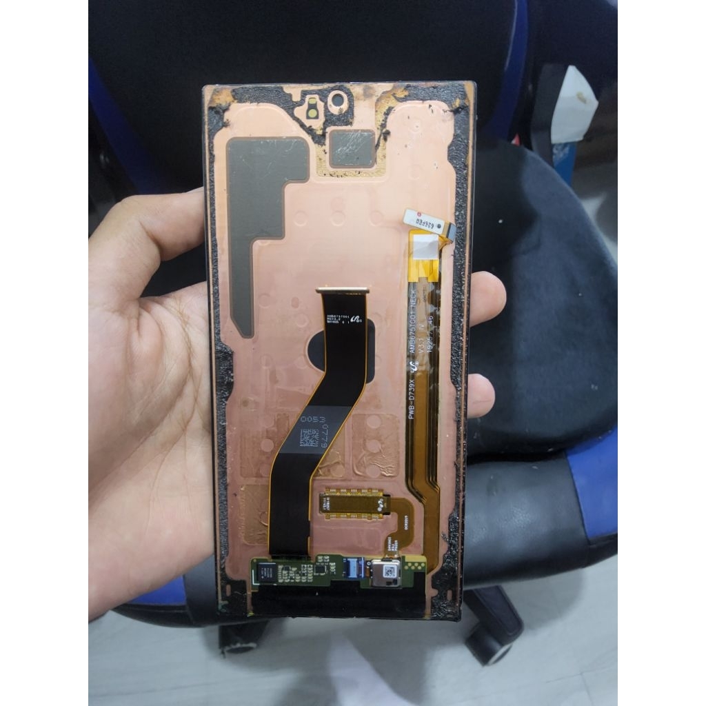 Jual LCD SAMSUNG NOTE 10 PLUS 100% ORI COPOTAN MINUS TOMPEL | Shopee ...