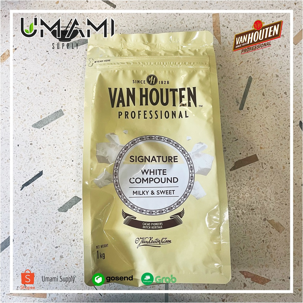 Jual Van Houten - White Compound Coin - 1kg | Shopee Indonesia