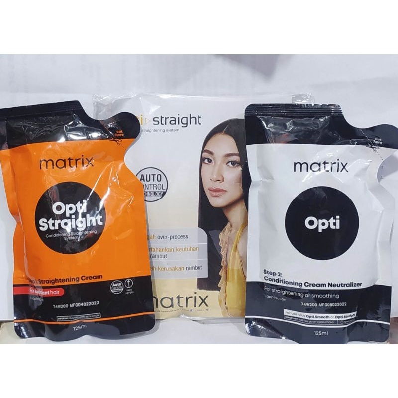Jual MATRIX Opti Straight Straightening System for Resistant hair ...