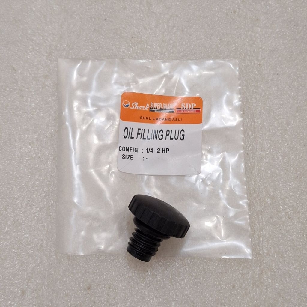 Jual oil filling plug cap cover tutup lubang pengisian oli kompresor ...