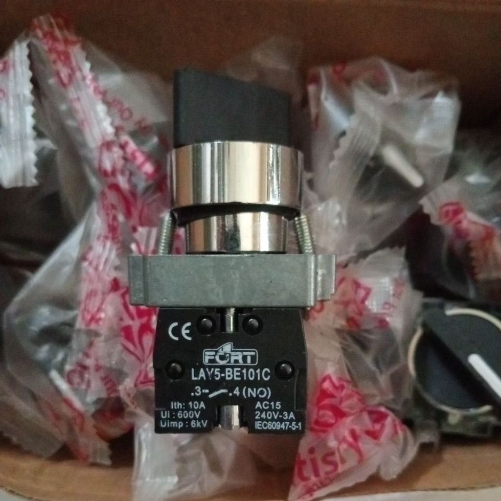 Jual Selektor Switch 2 posisi ON-OFF 22 mm | Shopee Indonesia