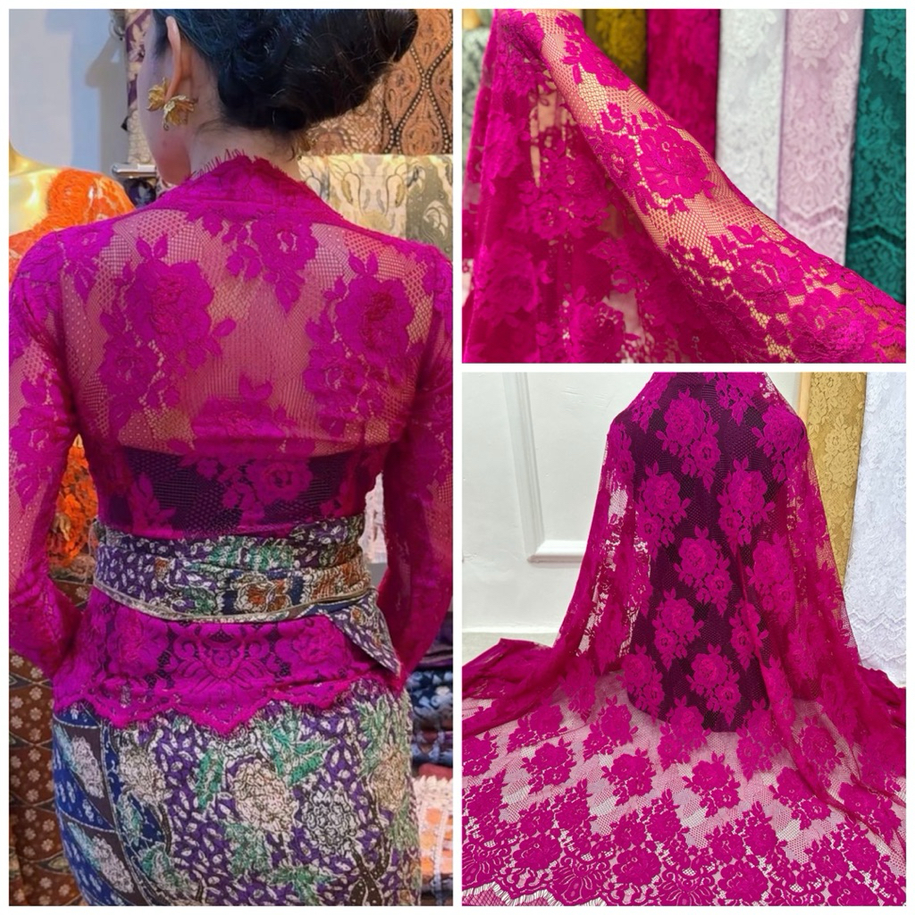 Jual KAIN BROKAT LACE VALENTINOS | Shopee Indonesia