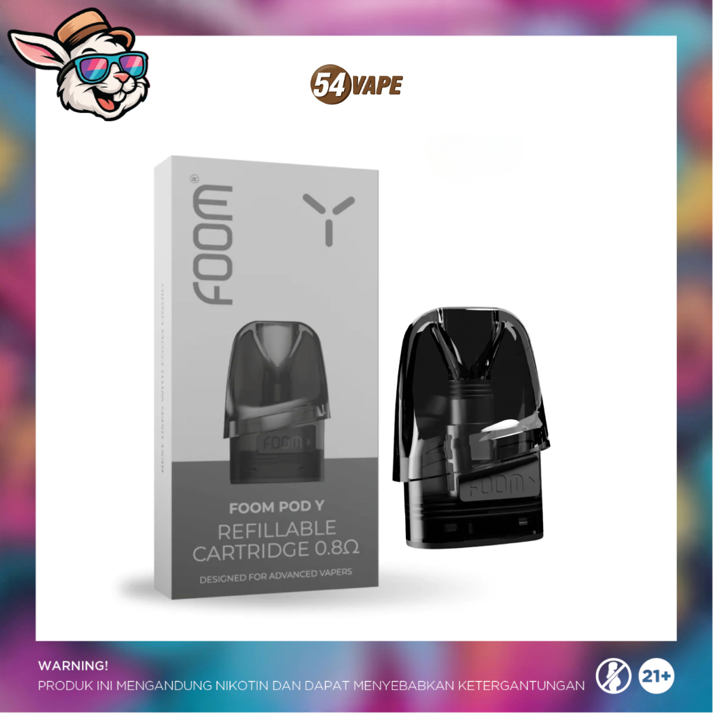 Jual Cartridge FOOM Pod Y Refillable Authentic | Shopee Indonesia
