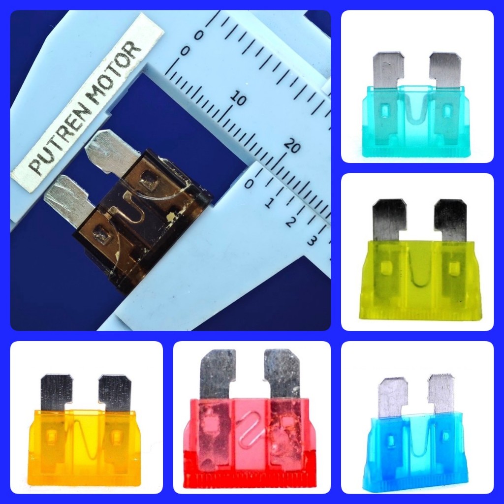Jual TER MURAH SIKRING TANCAP BESAR sekring 5a 7.5a 10a 15a 20a 25a 30a ...