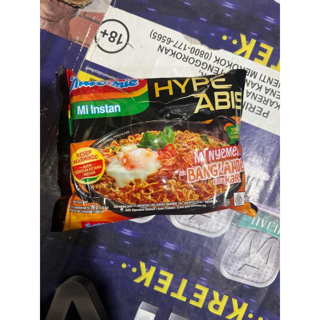 Jual Indomie Hype Abis Mi Nyemek Ala Banglades'e Rasa Kari - Bangladesh Balangladese Banglades ...
