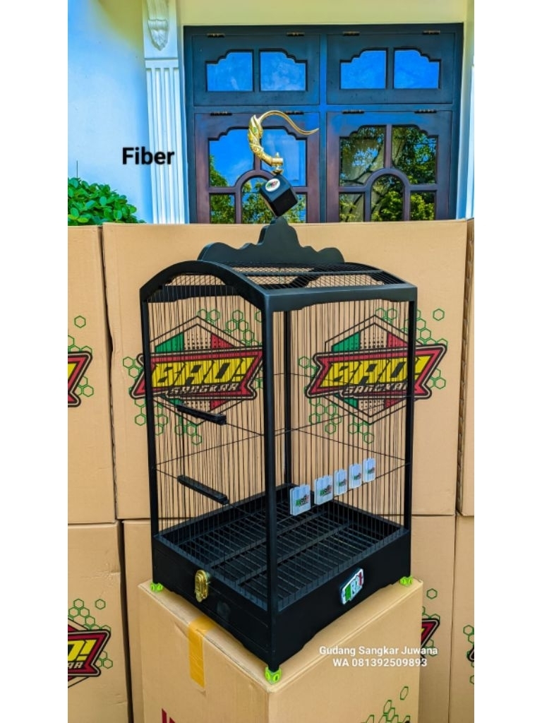 Jual Sangkar Koper BRO Indonesia Polos Ruji Fiber No.2 + Full set ...