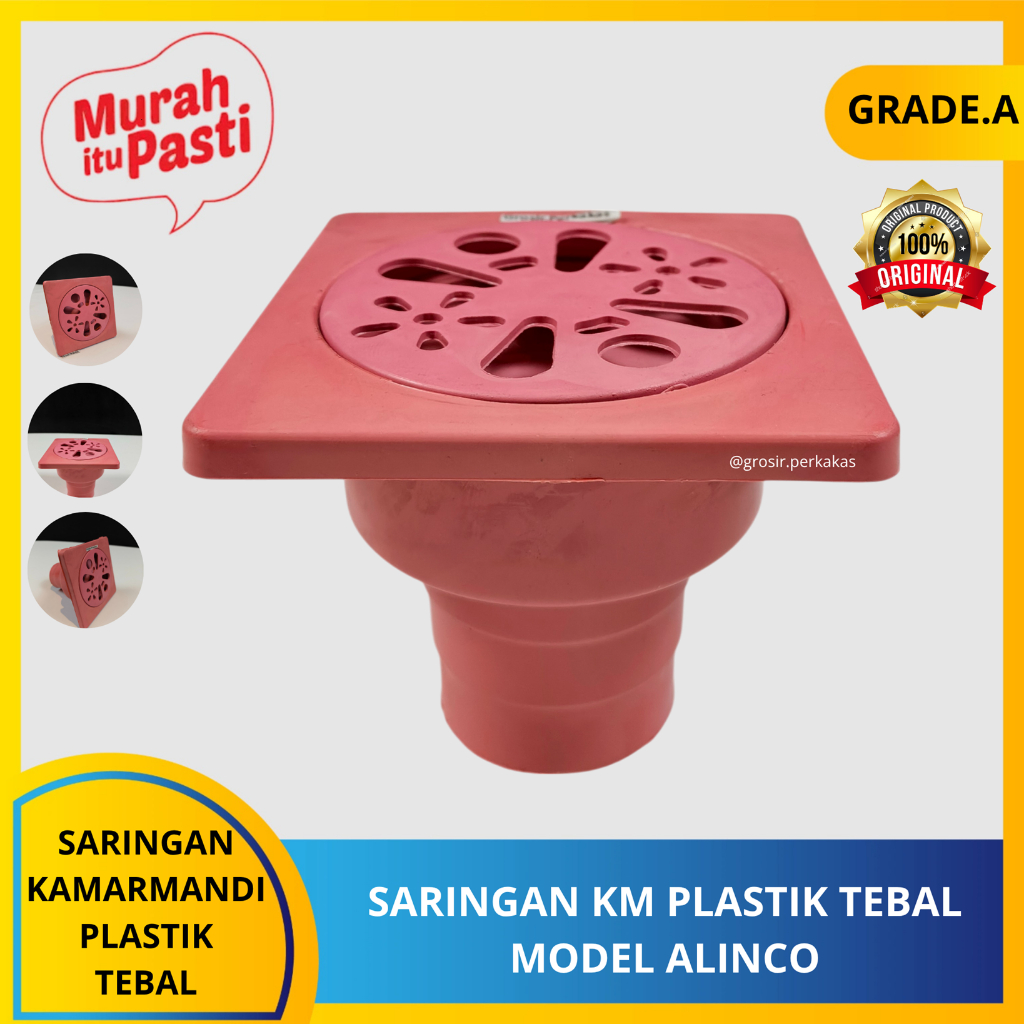 Jual SARINGAN KM PLASTIK TEBAL MODEL ALINCO -saringan got pvc- floor ...