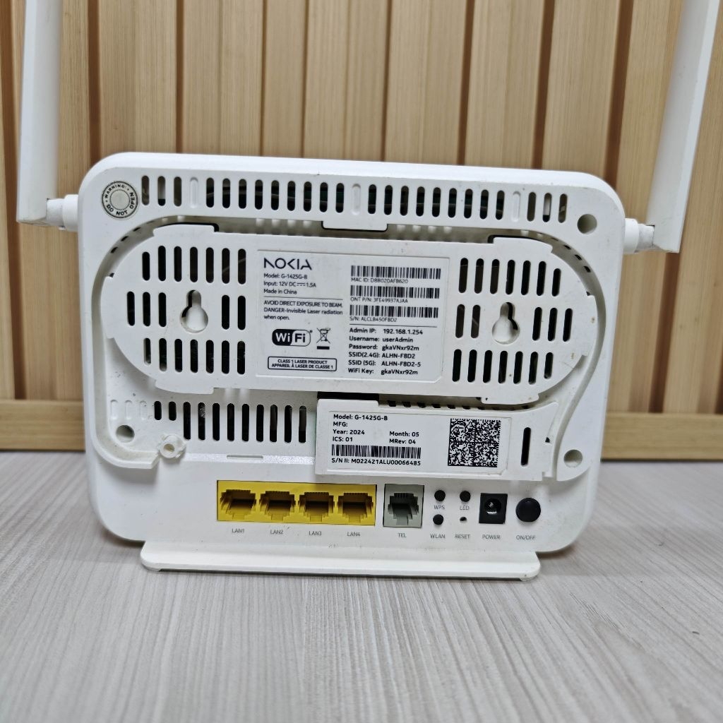 Jual Router WiFi ONT Nokia G-1425G-B G-242G-A DualBand | PPOE | Gigabit - G-1425G-B Hijau ...
