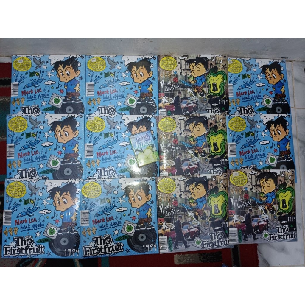 Jual [OFFICIAL] ALBUM MARK THE FIRSTFRUIT SEALED PHOTOBOOK VER SQUARE ...