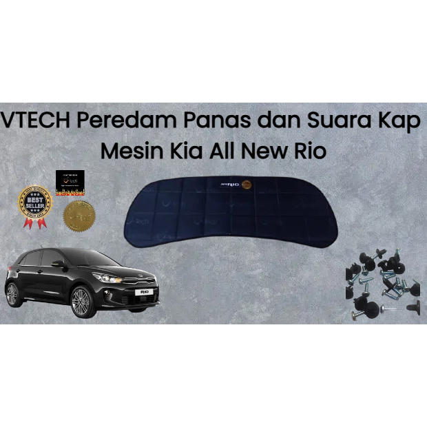Jual KIA RIO ALL NEW VTECH Peredam Panas dan Suara Kap Mesin. | Shopee Indonesia