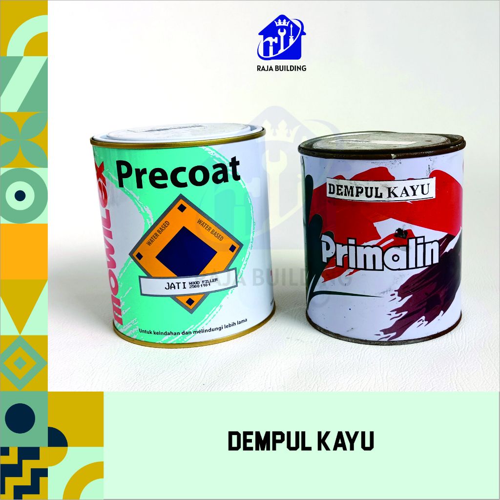 Jual DEMPUL KAYU 1 KG/DEMPUL KAYU 1 KG MOWILEX WATERBASE/DEMPUL KAYU ...
