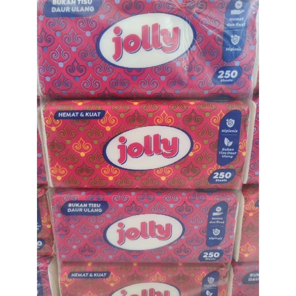 Jual TISU JOLLY/ JOLLY TISSUE/ TISSU JOLLY REFIL 250 REFIL | Shopee ...