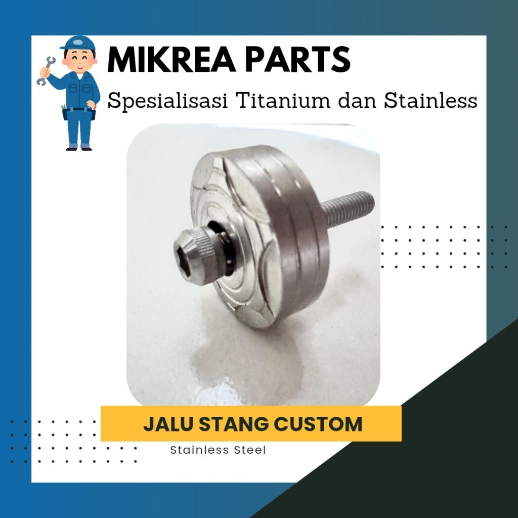 Jual Jalu Stang Motor Universal Full Stainless – Anti Karat | Aksesoris ...