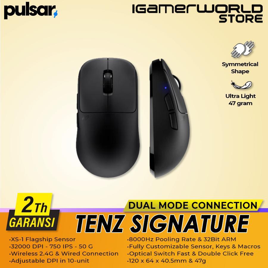 Jual Pulsar Tenz Signature Edition Symmetrical 8K Wireless Gaming Mouse ...