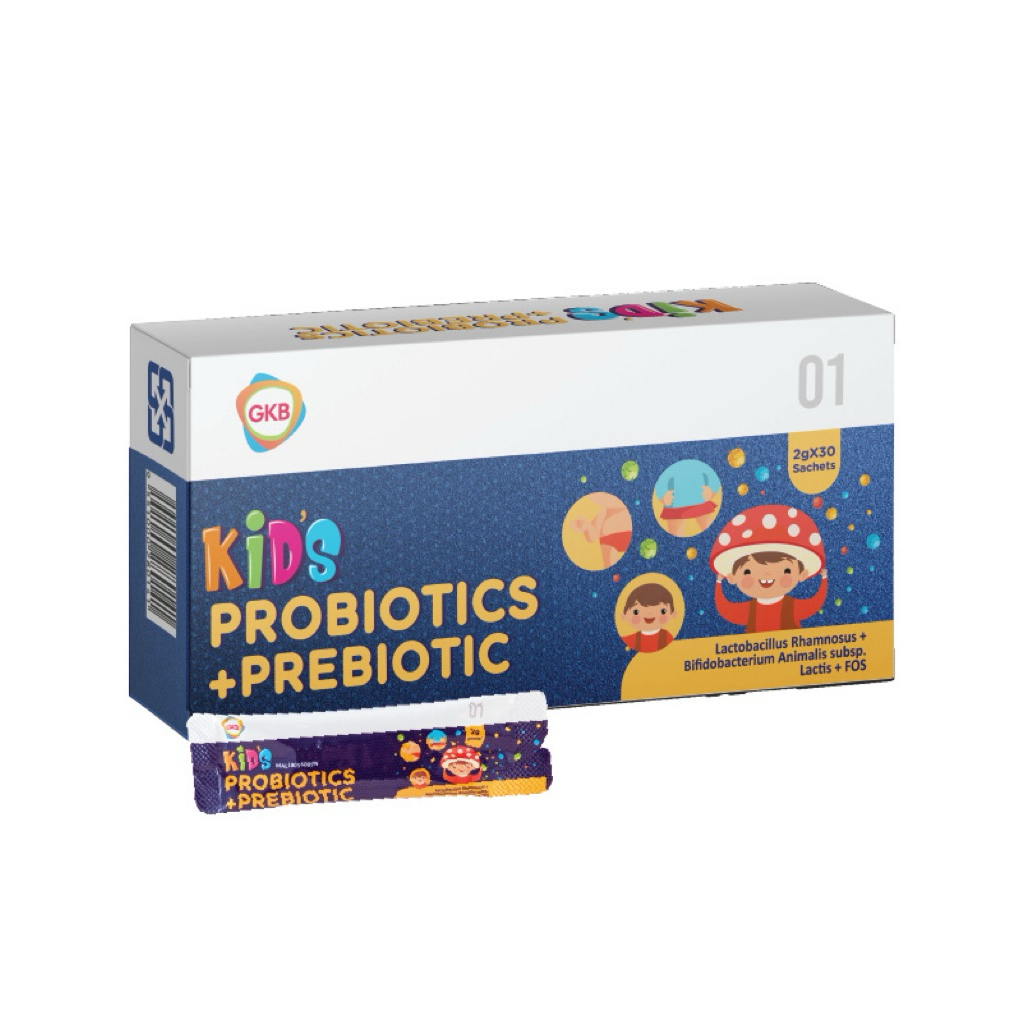 Jual Kids probiotics prebiotics powder GKB sachet probiotic prebiotic ...