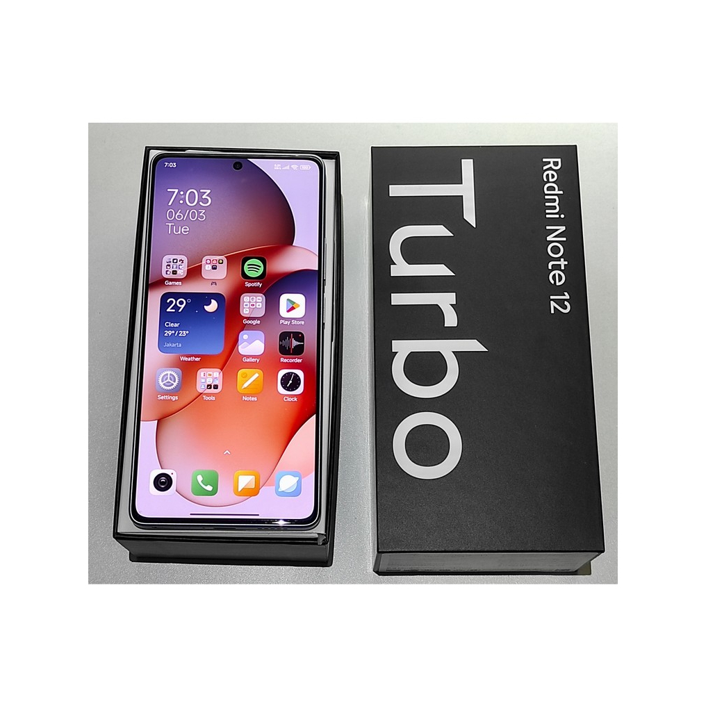 Jual Xiaomi Redmi Note 12 Turbo 5G 16GB/1TB Second Fullset + Bonus ...