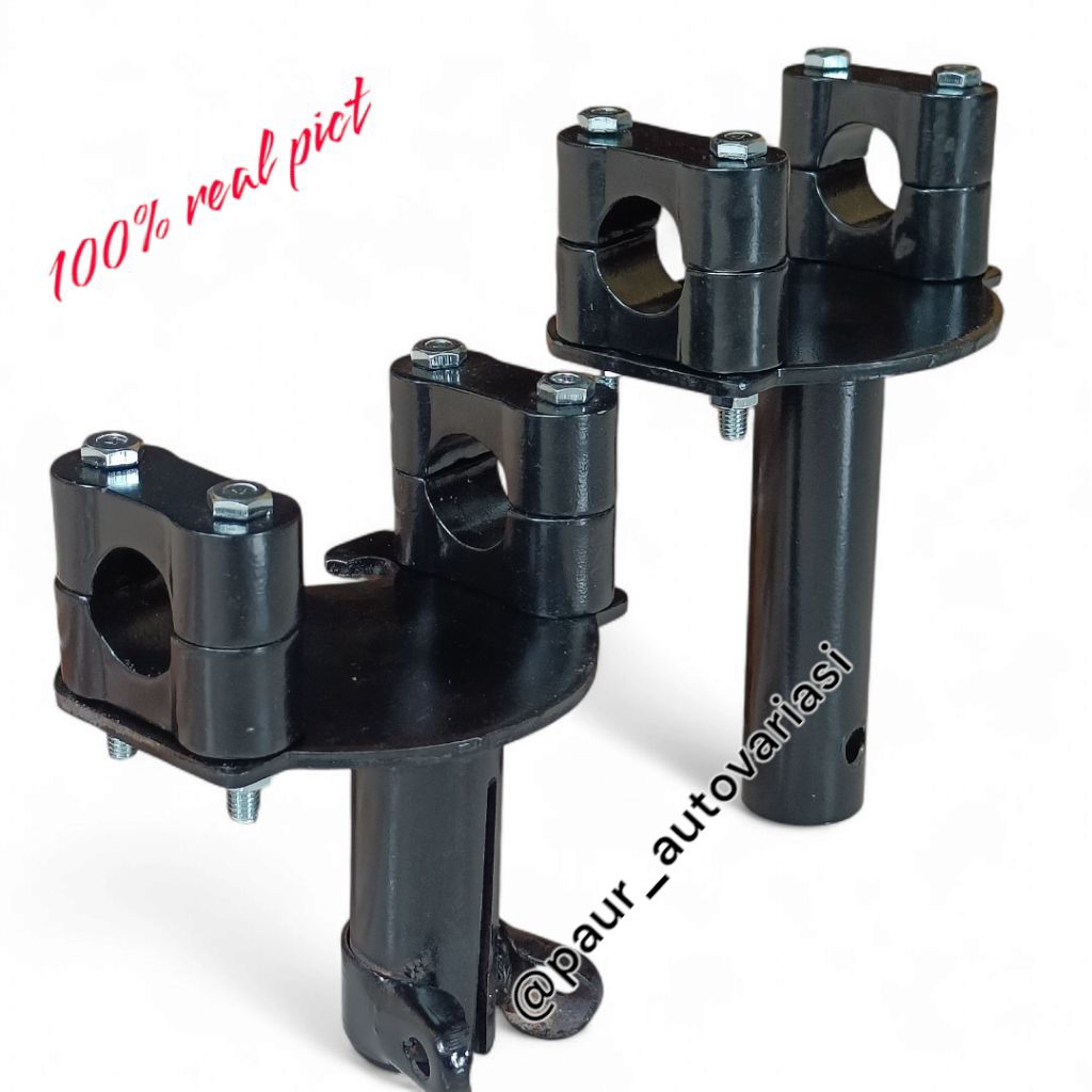 Jual Adaptor Stang Honda & Yamaha Plus Raiser Hitam Premium Kuat ...