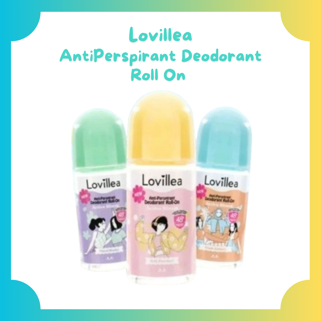 Jual Lovillea Active Bloom Antiperspirant Deodorant Roll On 50ml ...