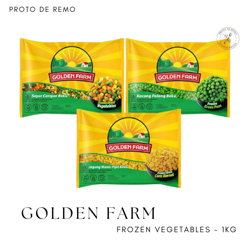 Jual Golden Farm Frozen Vegetables Sayuran Beku Mix Vegetables | Kernel ...