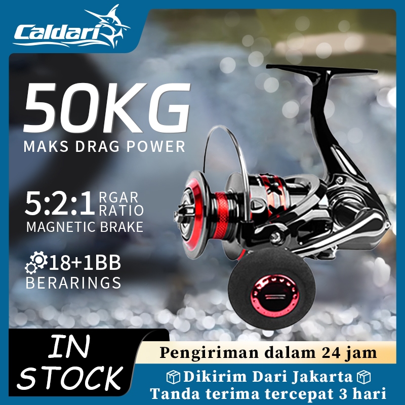 Jual Reel pancing logam penuh reel spinning mesin mancing casting ...