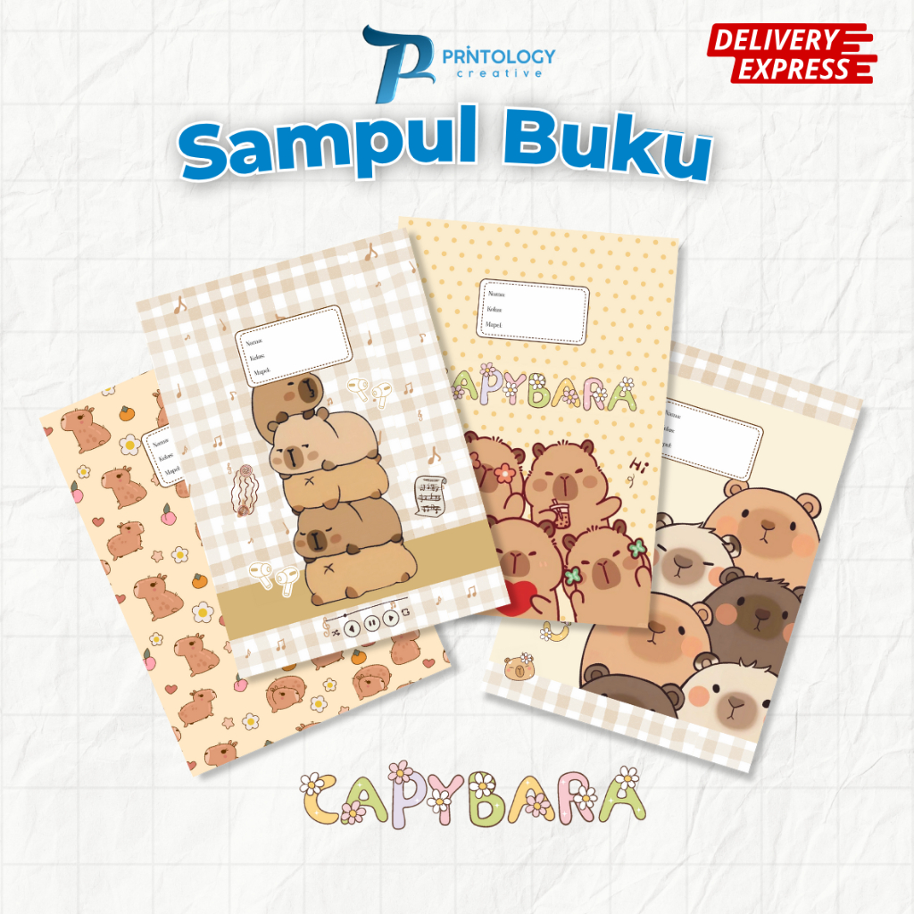 Jual Sampul Buku Aesthetic Capybara Capibara Disney Capybara Sampul ...