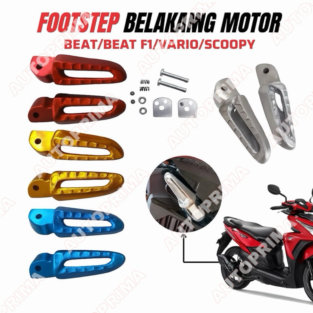 Jual Promo Step Belakang Motor Honda Beat Vario Step Injakan Kaki ...
