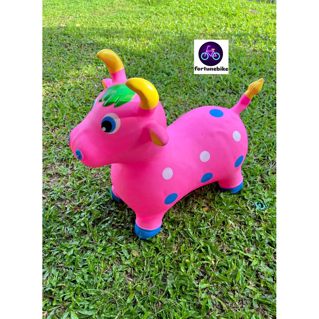 Jual Kuda Kudaan Karet Jumping Animal Mainan Tunggang Anak Genjot Hewan Kuda Unicorn Sapi Rusa ...