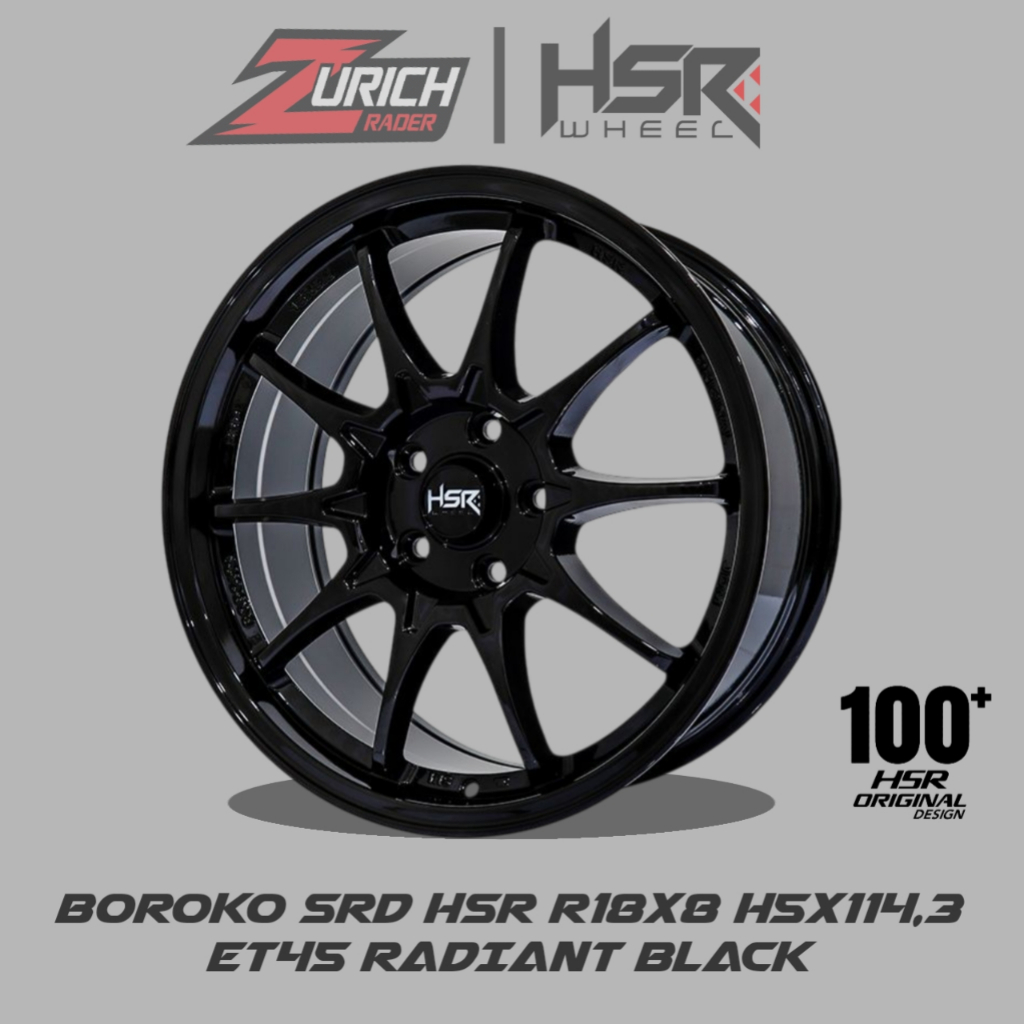 Jual Velg Retro Ring 18 Hsr Boroko Srd Pcd 5x114 Silver Untuk Mobil Captiva X-trail Escape Crv ...