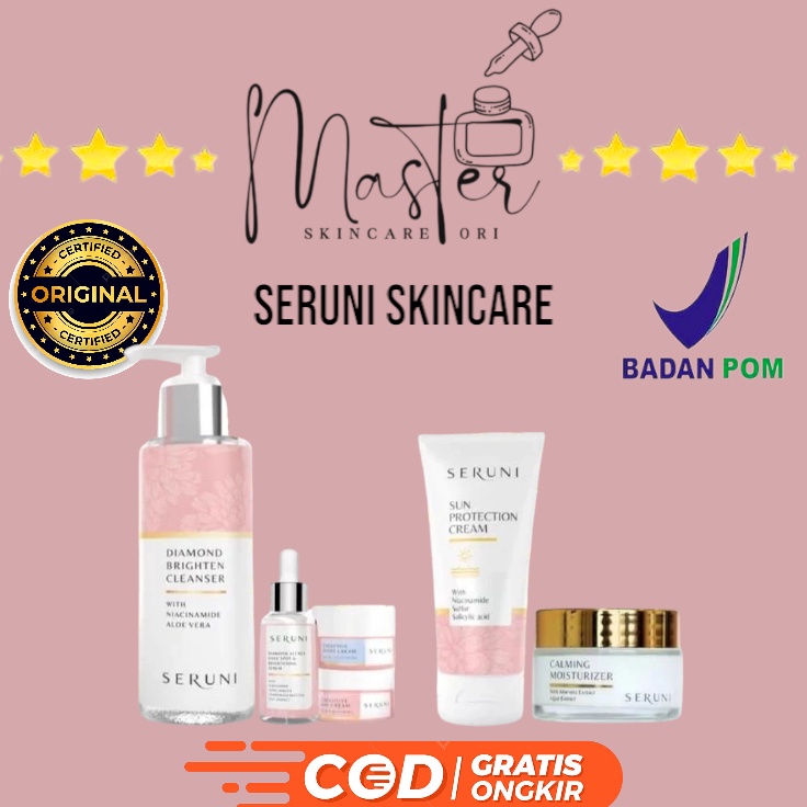 Jual SERUNI Glowing Set SKINCARE SeruniPaket lengkap seruni skincare ...