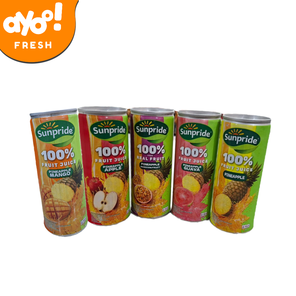 Jual Sunpride 100% Fruit Juice (Aneka Rasa) 220ml | Shopee Indonesia