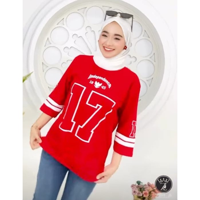 Jual ATASAN WANITA MERAH PUTIH ( 17 AGUSTUS HARI KEMERDEKAAN ) | Shopee ...
