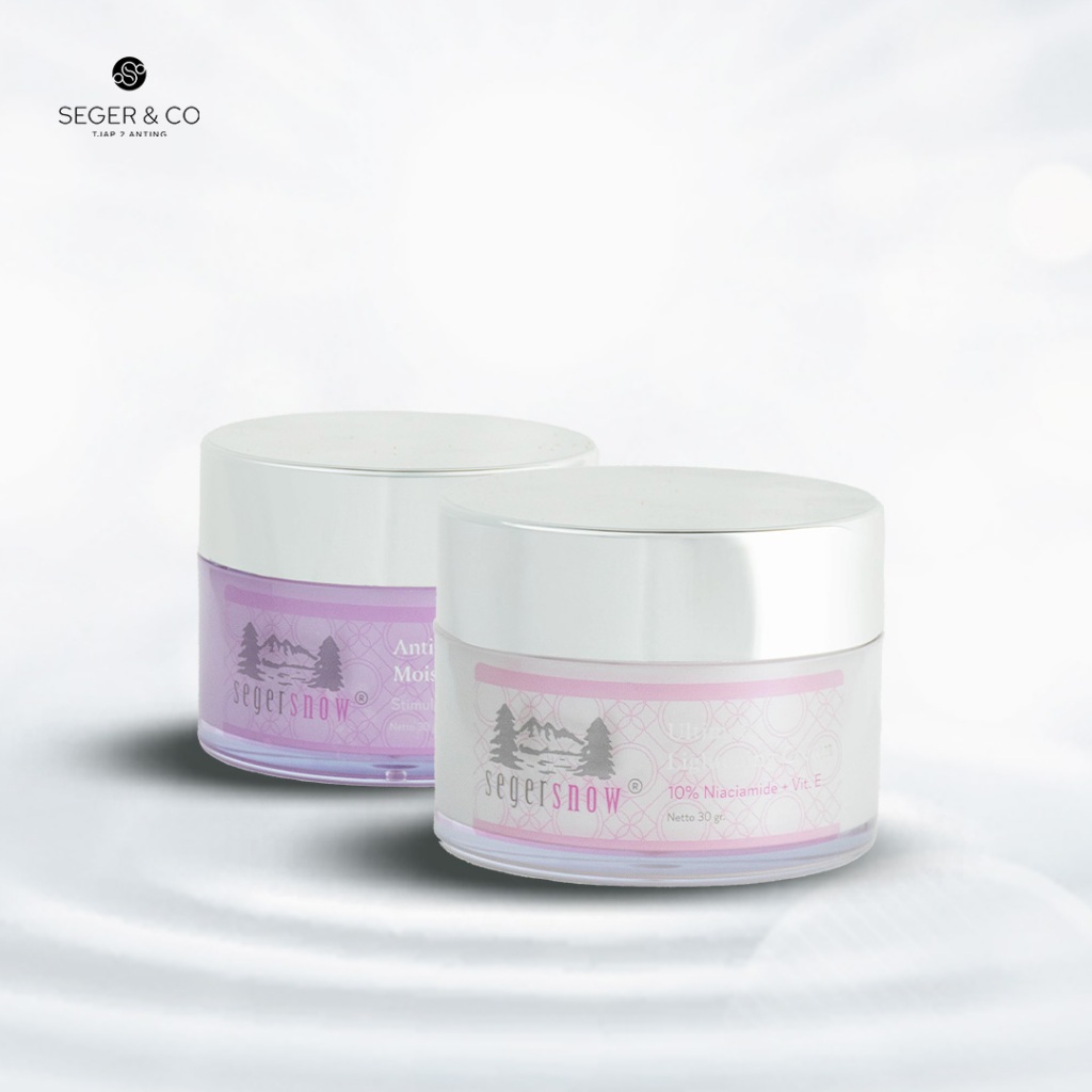 Jual Seger Snow Ultimate Lightening & Anti Aging Cream Moisturizer 30gr ...