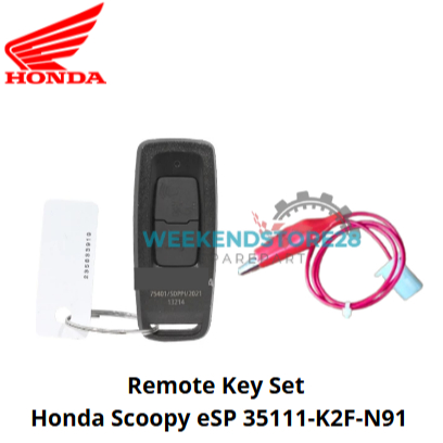 Jual Remote Keyless Smart Key Honda Scoopy eSP K2F Stylo Original 75401 ...
