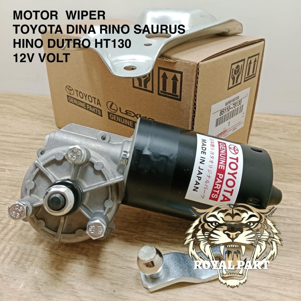 Jual DINAMO MOTOR WIPER 12V VOLT TOYOTA DYNA HINO DUTRO HT 130 HT HT130 ...