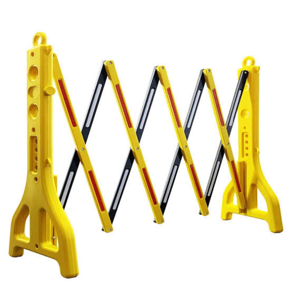 Jual Expandable Barrier Plastic / Pagar Lipat Plastik / Pembatas Jalan ...