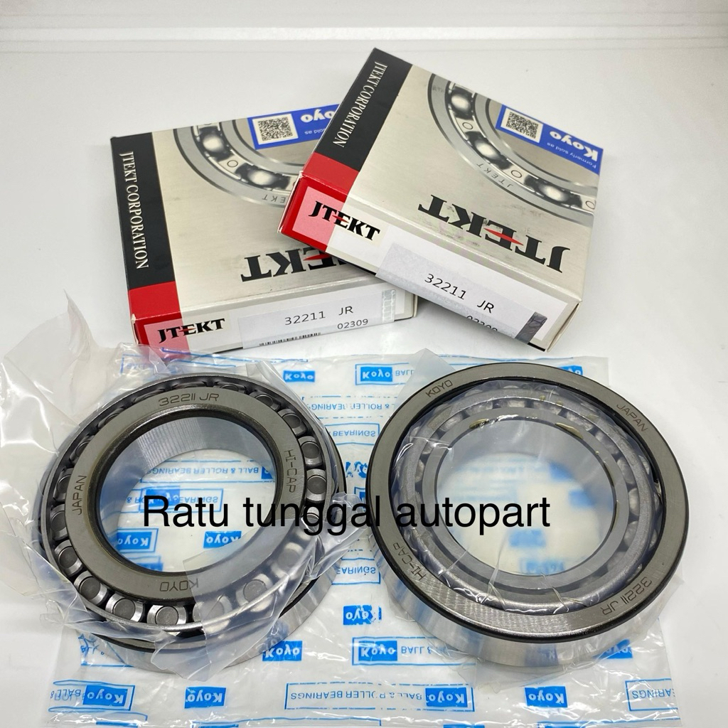 Jual BEARING 32211JR BEARING RODA BELAKANG LUAR DUTRO HT130 HT125 32211 ...