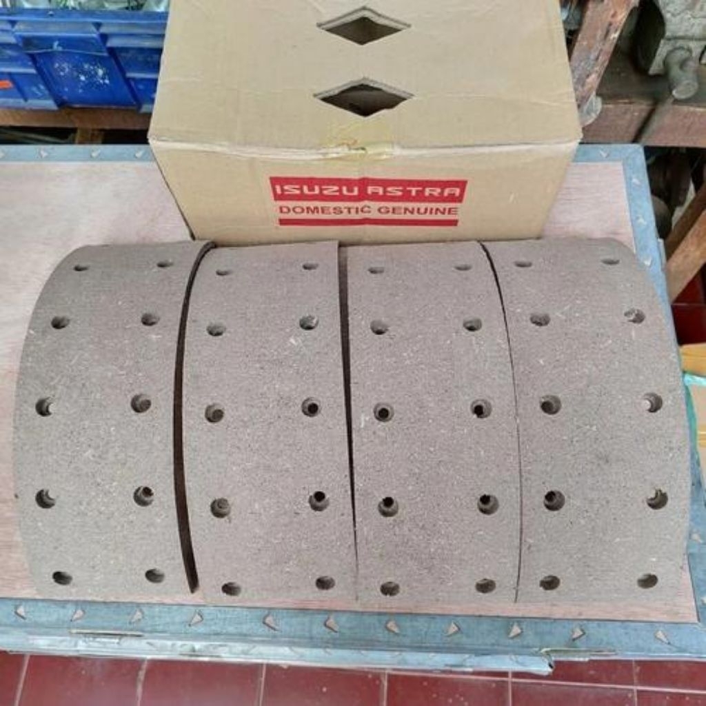 Jual Brake Lining Kampas Kain Rem Depan Belakang NKR66 NKR71 NMR71 ...