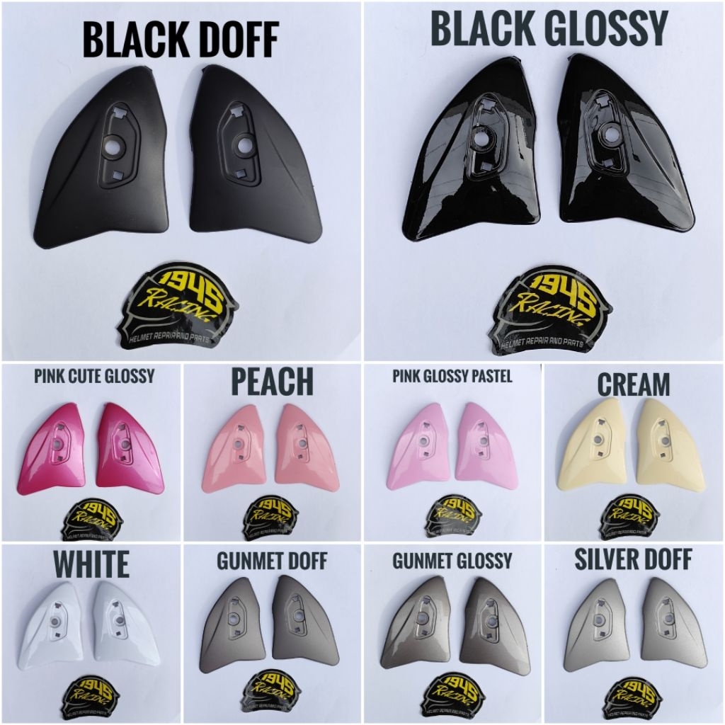 Jual Side Cover MAZ SONIC ORIGINAL 100% | Kupingan Helm MAZ SONIC ...