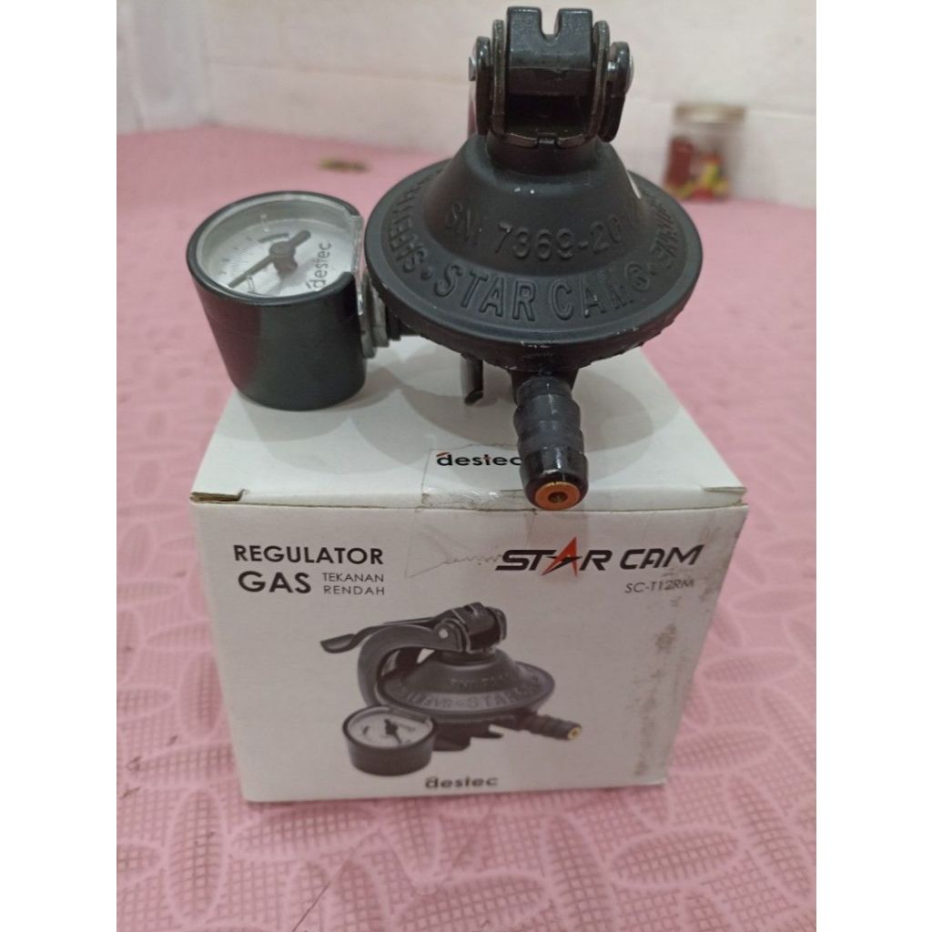 Jual Regulator Gas jepit Starcam (Meter) | Shopee Indonesia