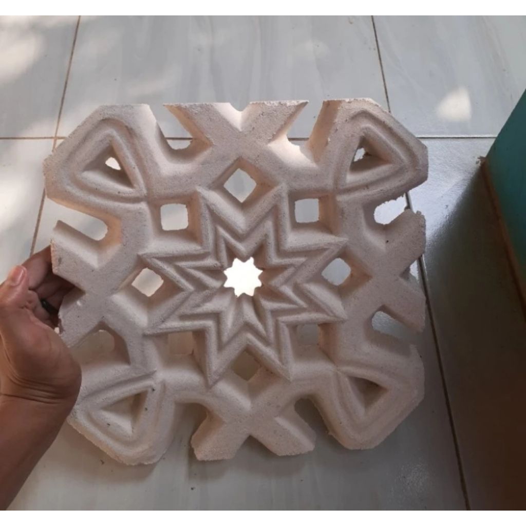 Jual roster beton krawangan/Loster tempel Islamic | Shopee Indonesia