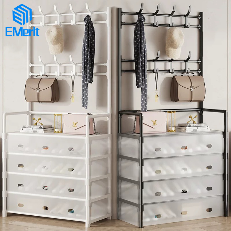 Jual Rak Gantungan Baju Hanger Tas Stand Hanger Rak Sepatu Penyimpanan ...