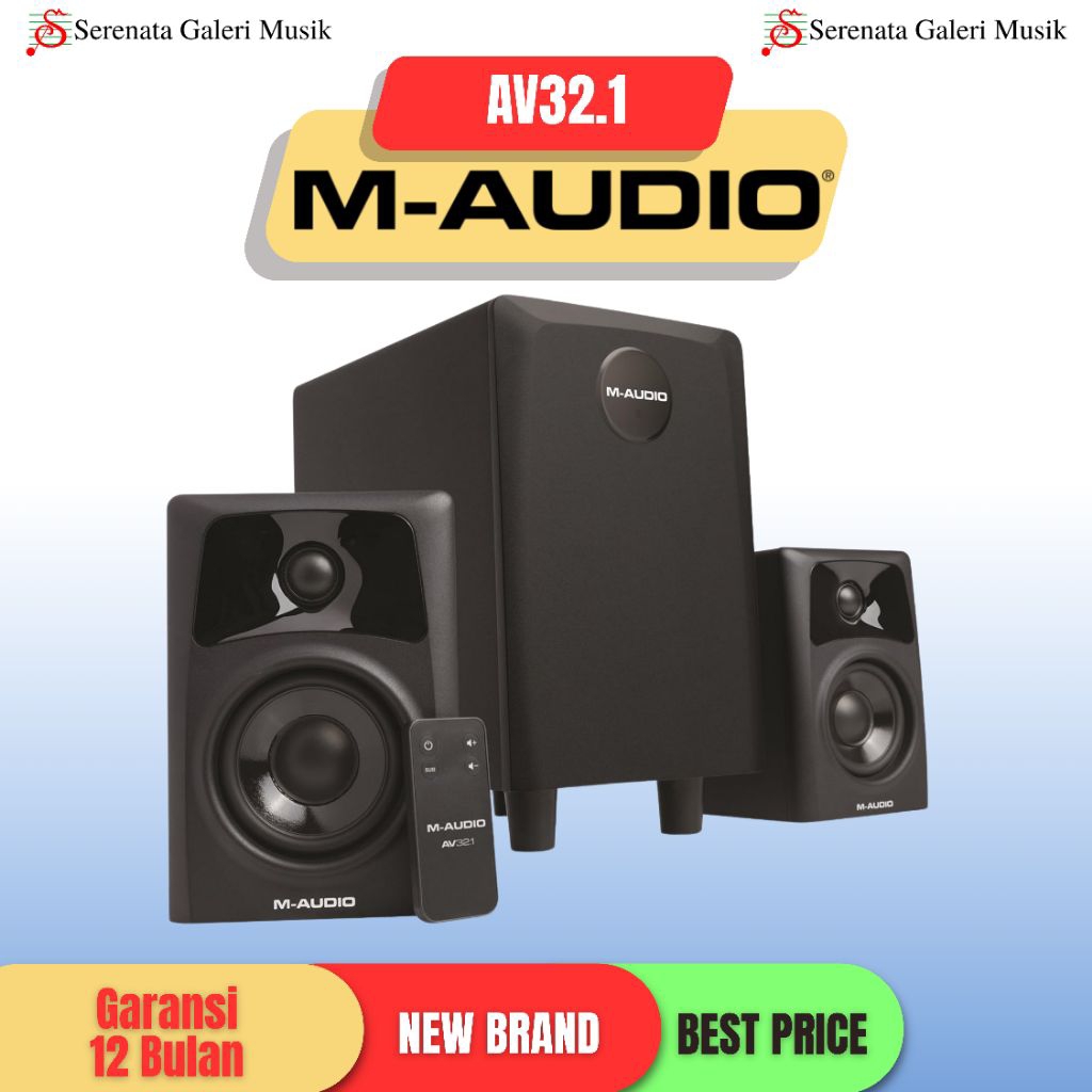 Jual M-Audio AV32.1 Monitor Speaker | Shopee Indonesia