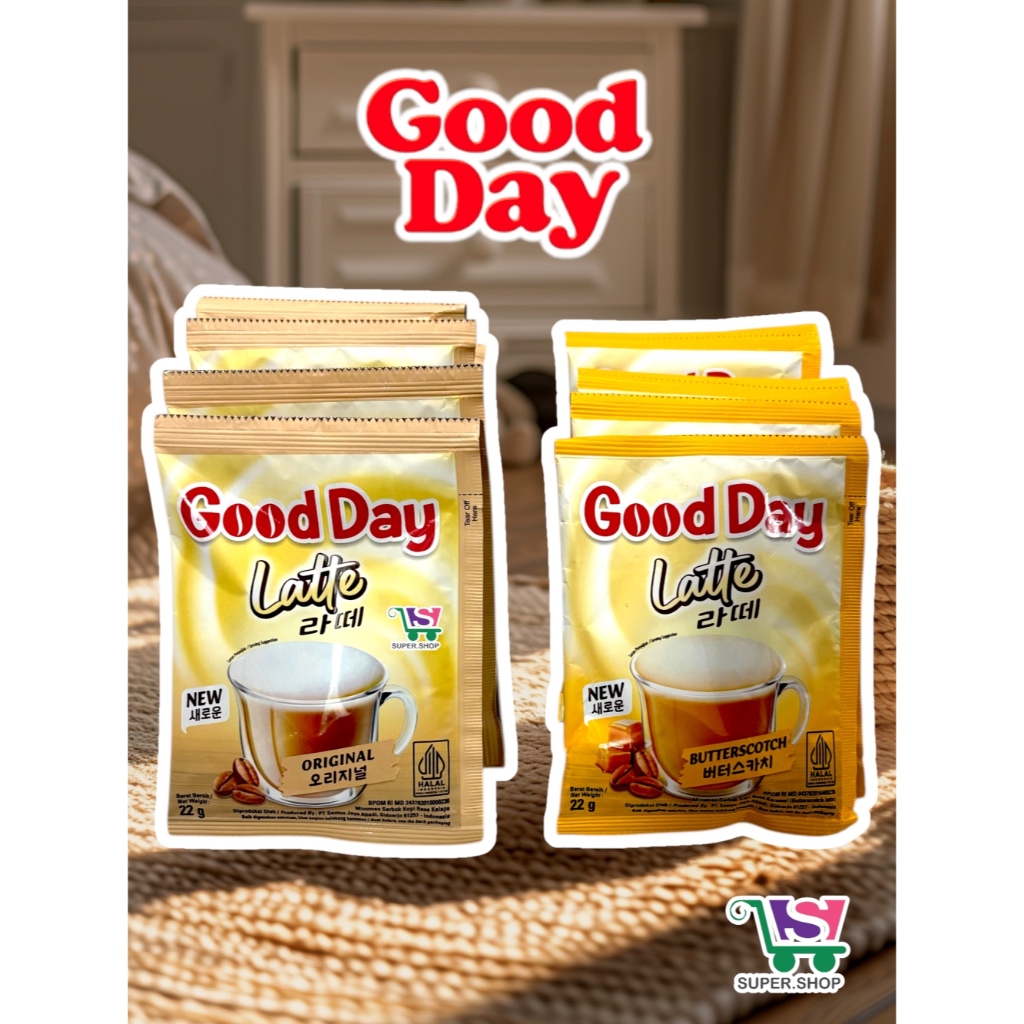 Jual Good Day Latte ButterScotch / Original Korean Latte BARU (isi 10 ...