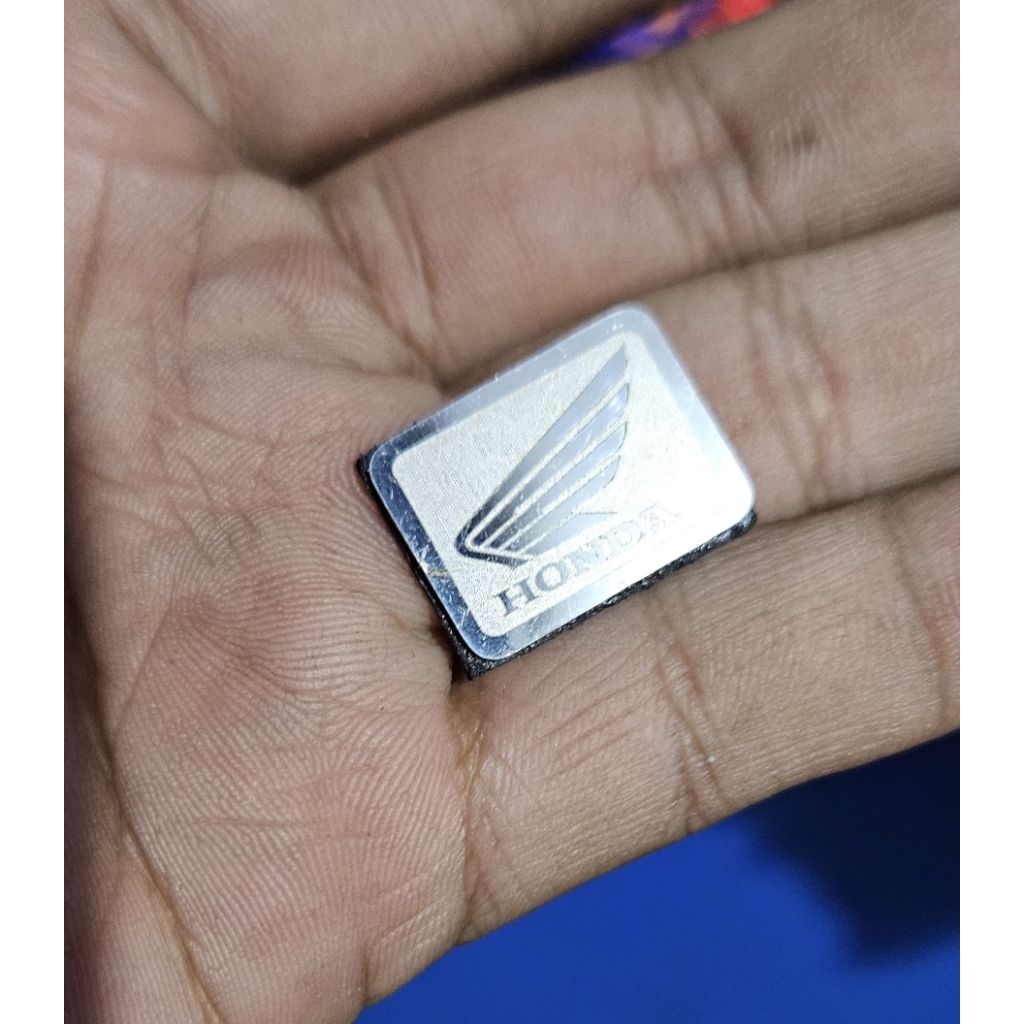 Jual emblem stainless batok speedometer honda sayap beat pcx vario ...