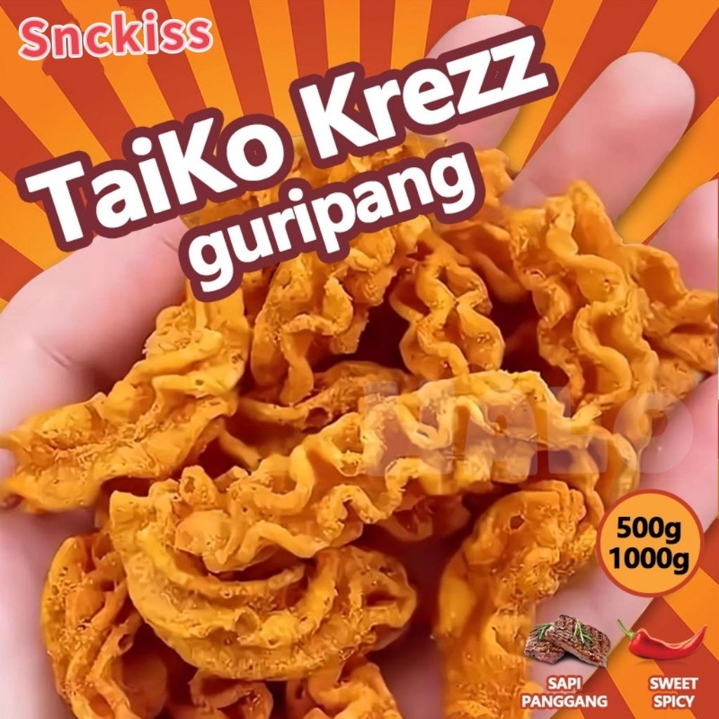 Jual Snack Taiko Krezz Guripang 500g/1000g hampers lebaran idul fitri ...
