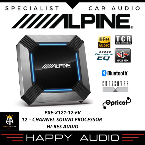 Jual Alpine PXE-X121-12EV EV-Series 12 Channel Premium Sound Audio ...