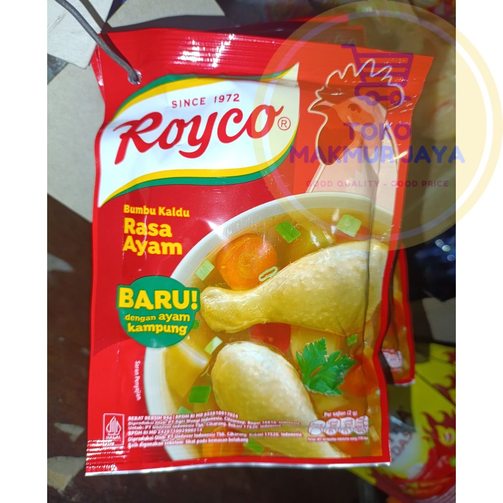 Jual ROYCO AYAM PENYEDAP RASA MSG 94gr | Shopee Indonesia