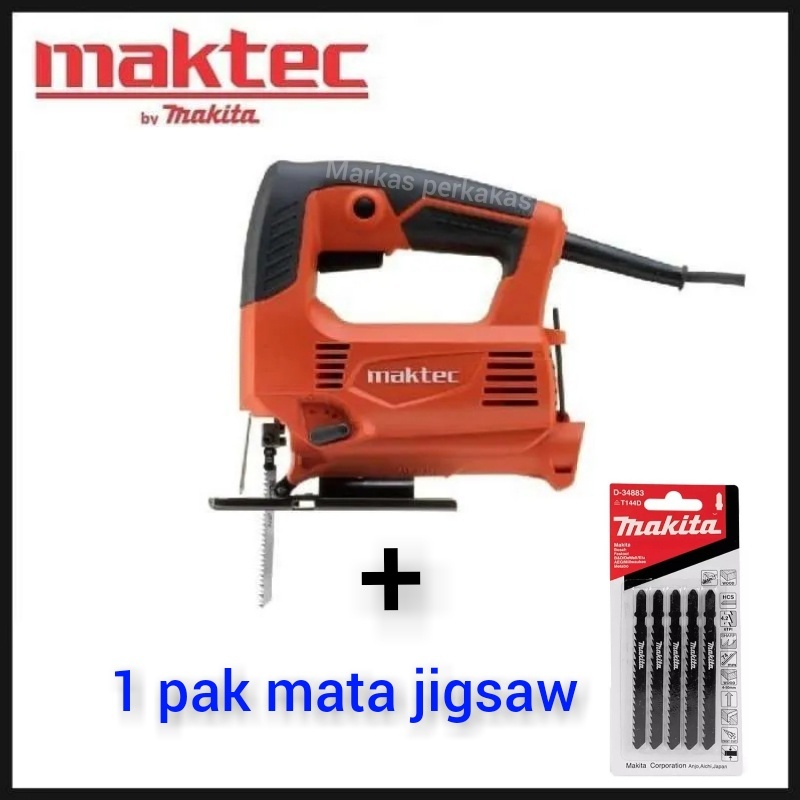 Jual MAKITA 4327M MAKTEC MESIN JIGSAW (free mata jigsaw 5 pcs) Mesin ...